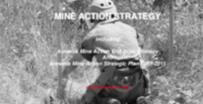 Armenia Mine Action End State Strategy & Armenia Mine Action Strategy ...