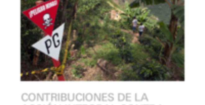 Contribuciones de la acción integral contra minas al desarrollo ...