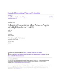 Enhancing Humanitarian Mine Action in Angola with High-Resolution UAS ...