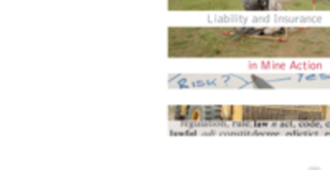 A Guide to Liability and Insurance in Mine Action - GICHD