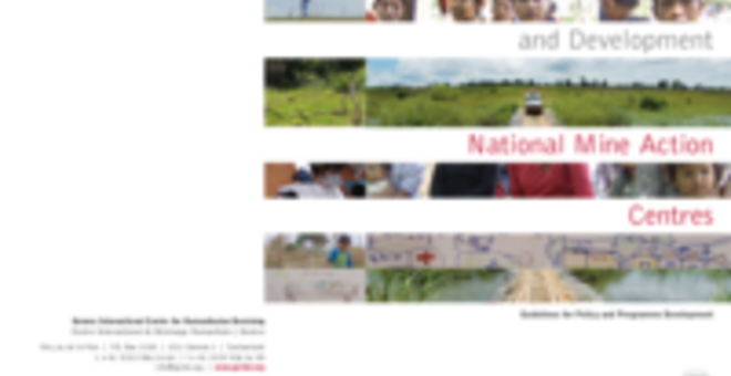 Linking Mine Action and Development | National Mine Action Centres - GICHD