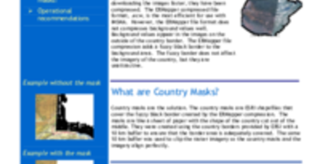 Fact sheet on Country Mask Shapefiles - GICHD