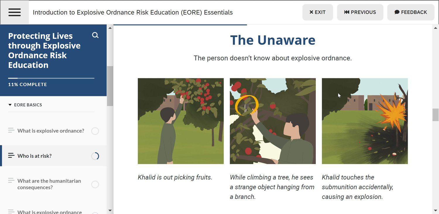 Making a difference for EORE professionals - GICHD