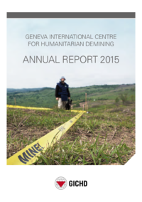 GICHD Annual Report 2015 - GICHD