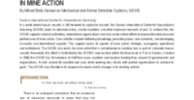 Information Management and Technology Development for Technical Survey ...