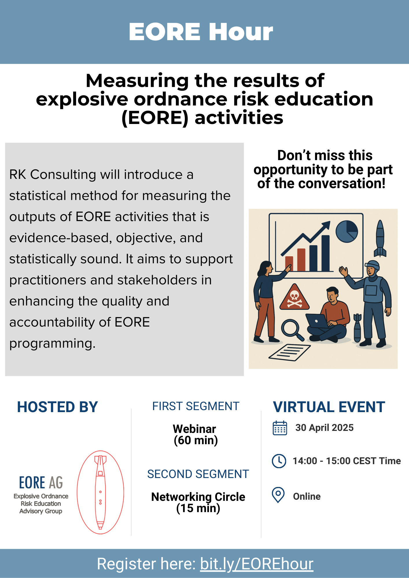 EORE Hour Webinar: Measuring the results of explosive ordnance risk ...